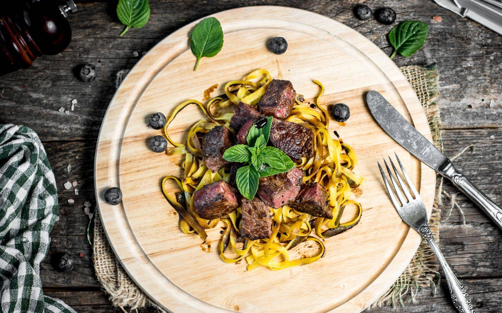 The food is good in Serbia